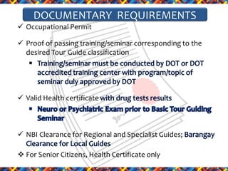 Ppt accreditation standards tour guides | PPT