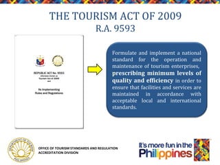 Ppt accreditation standards tour guides | PPT