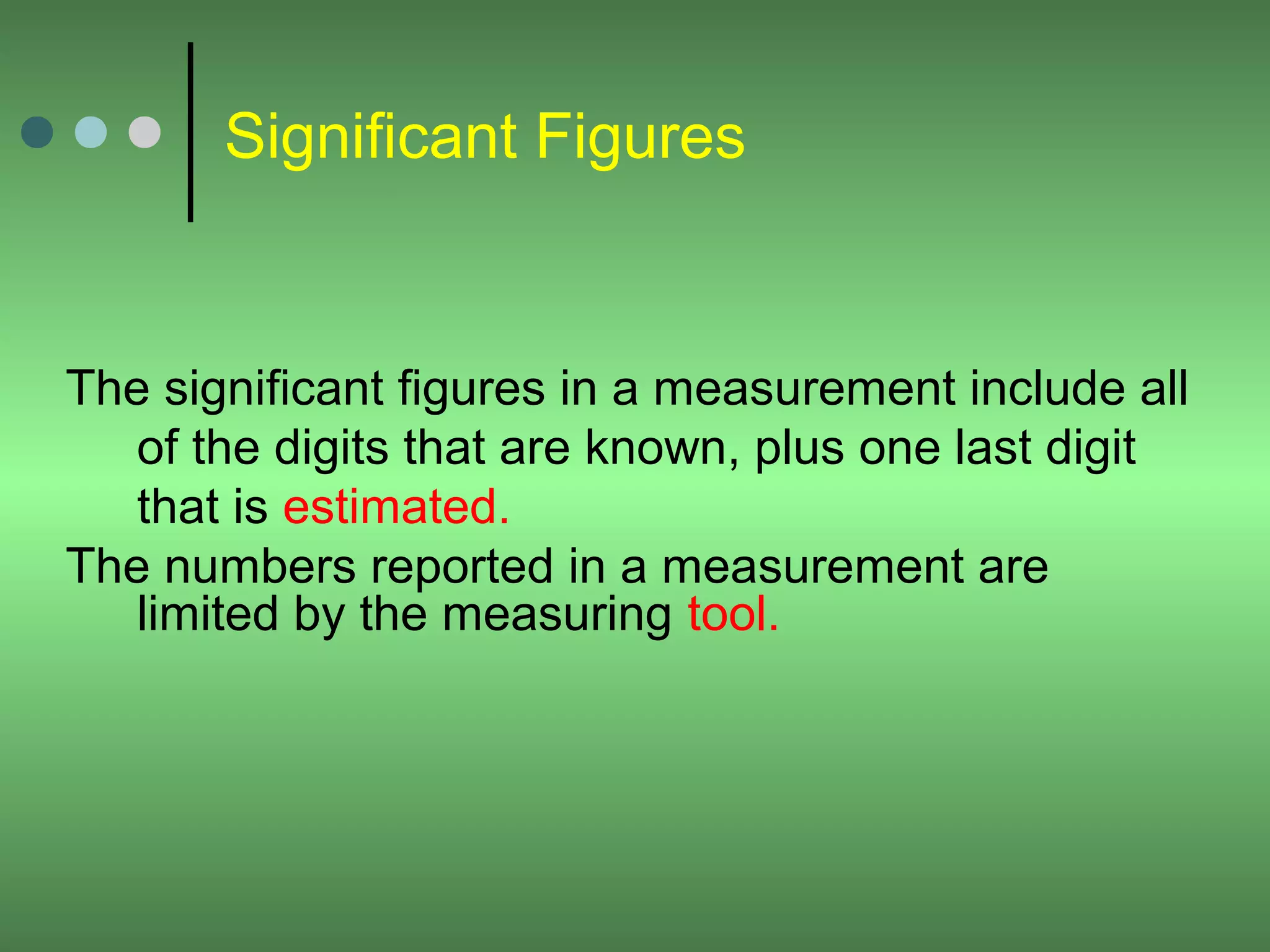 Ppt accuracy precisionsigfigs 2014 fridays notes | PPT