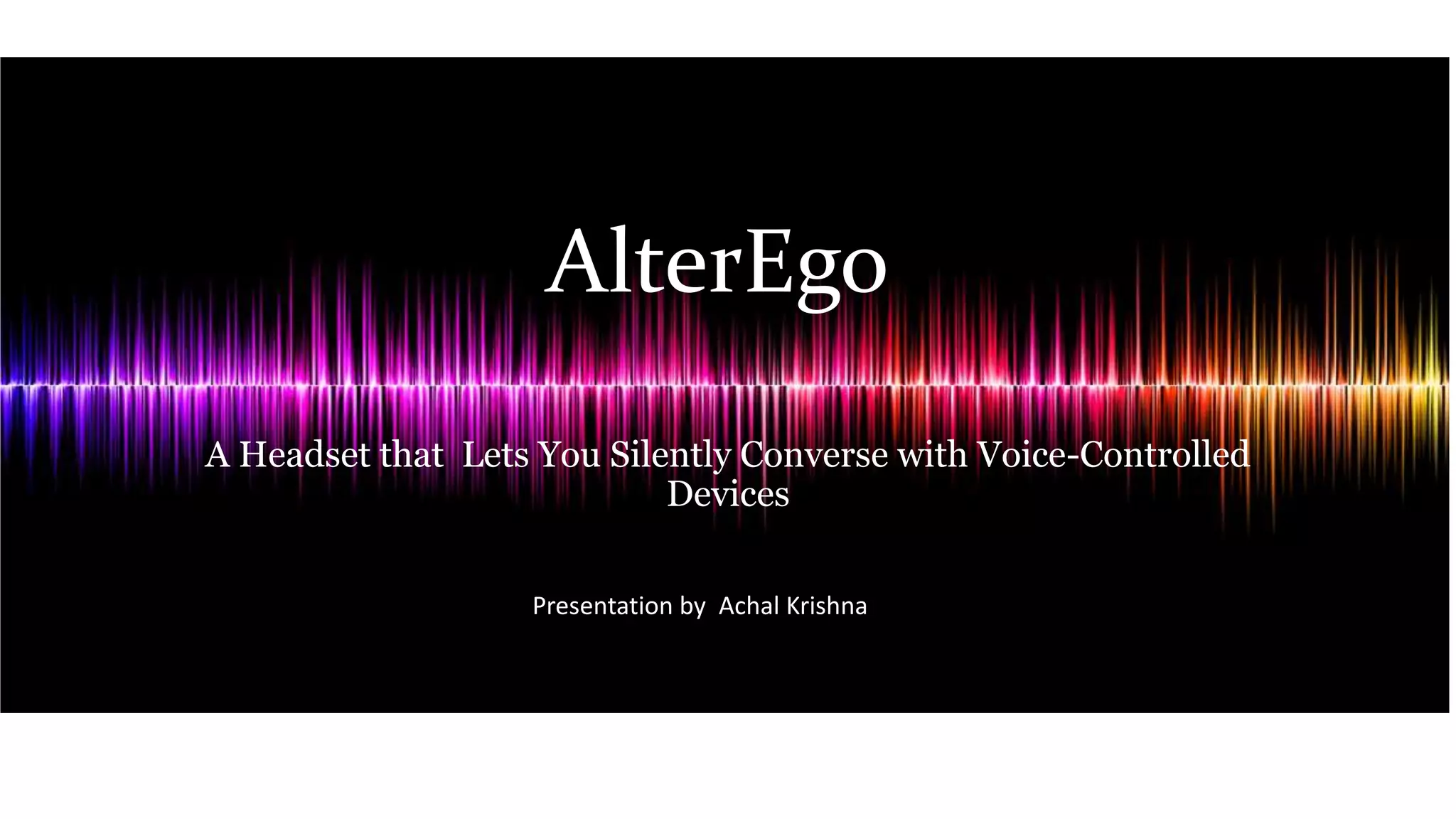 Alter ego - PPT | PPTX