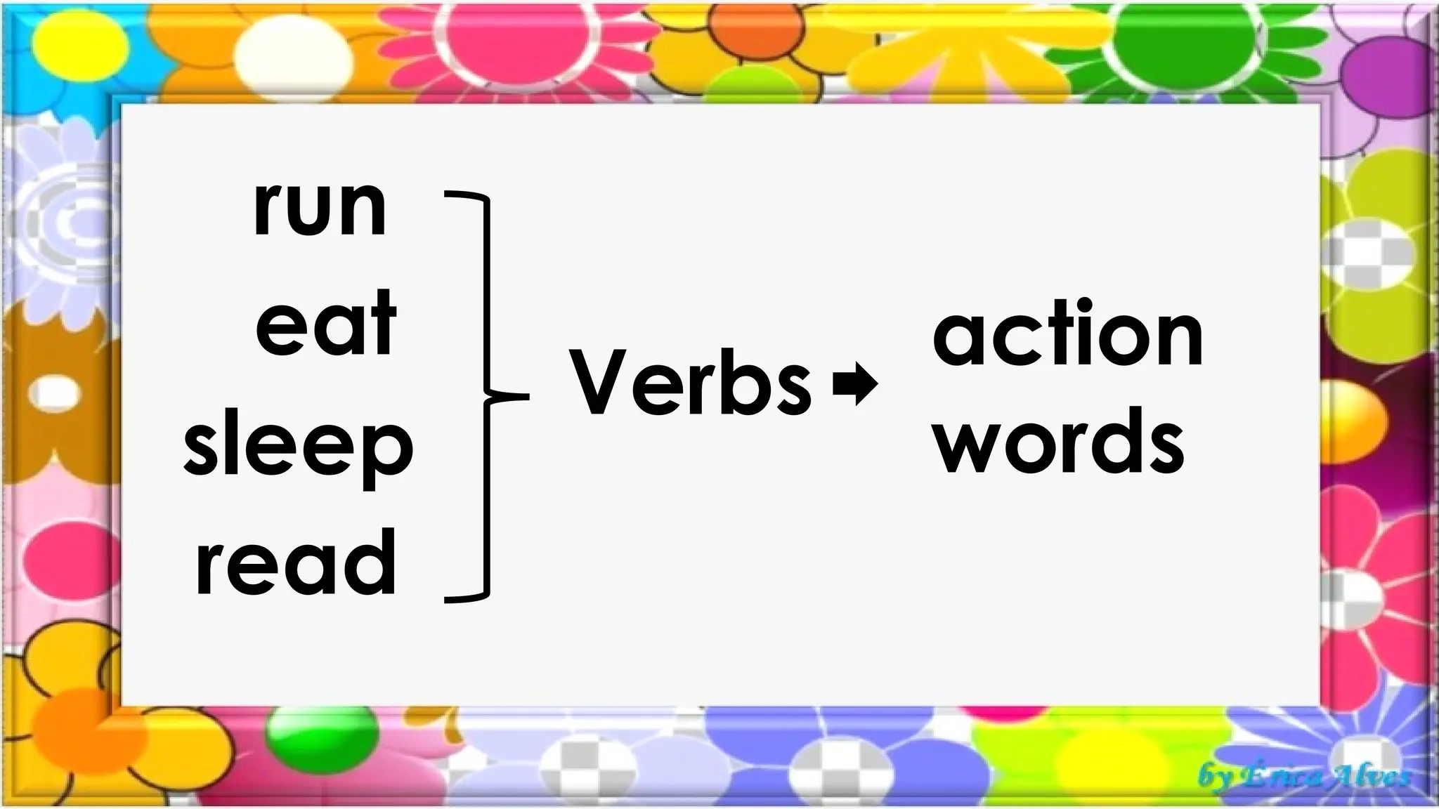 ppt action words for demonstration teach | PPTX