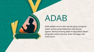 PPT Siraman Rohani Adab Sopan Santun.pptx