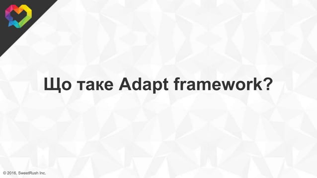 mLearning. Adapt framework. Андрей Кубай. | PPT