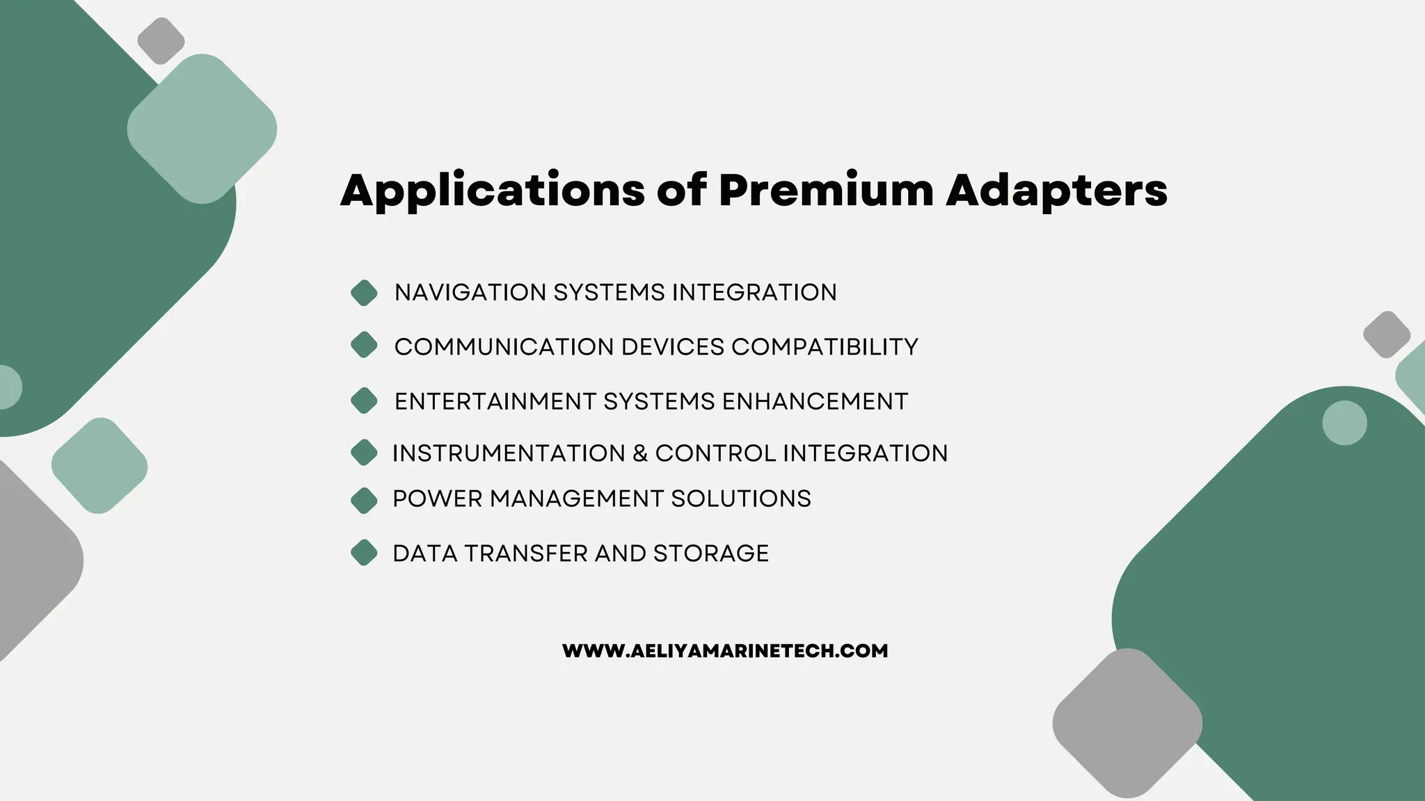 Premium Adapters At Aeliya Marine Tech.. | PDF
