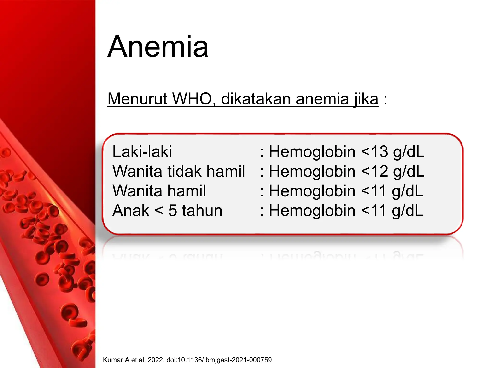 PPT Anemia defisiensi Besi Patologi Klinik | PPTX