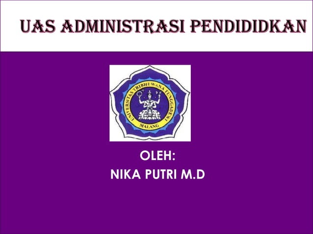 Ppt administrasi nika | PPT
