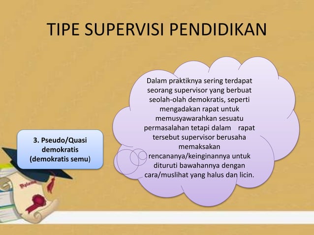 supervisi pendidikan | PPT