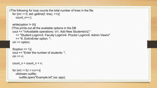 ONLINE STUDENT MANAGEMENT SYSTEM | PPT