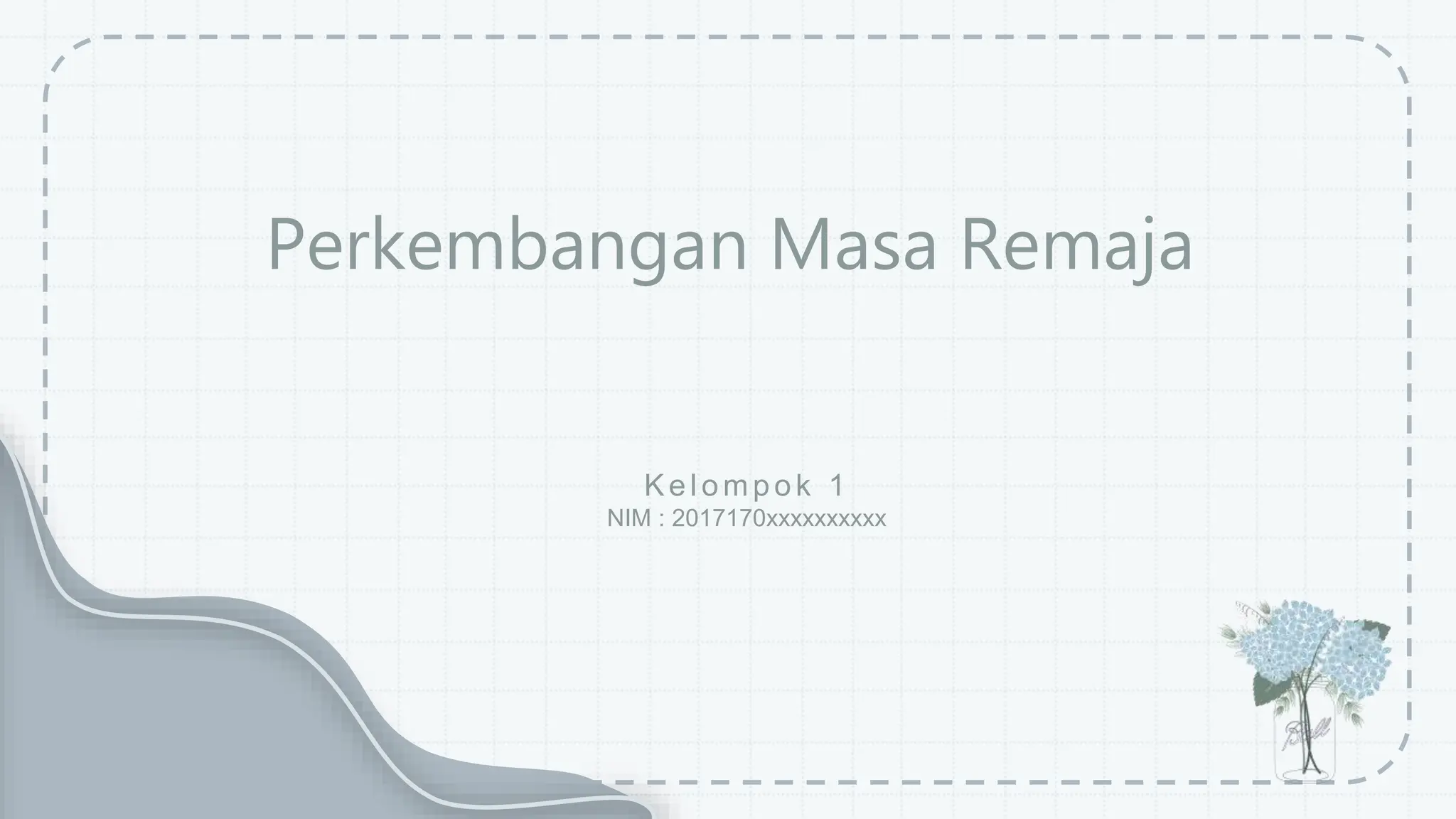 ppt aesthetic perkembangan remaja dan kesehatan | PPTX