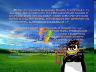 Ppt af linux | PPT