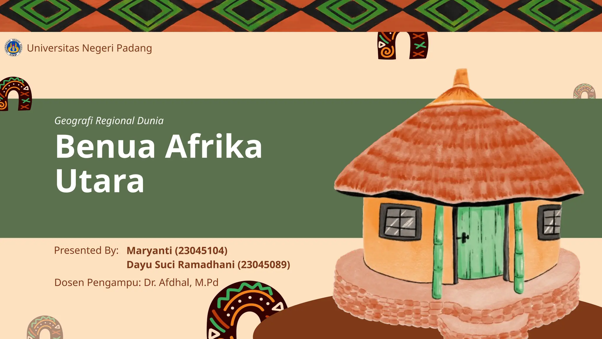 PPT Benua Afrika bagian Utara, geografi Regional dunia | PPTX