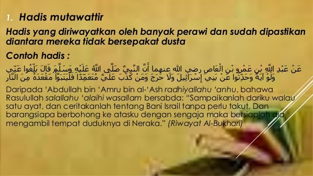 kekuatan hukum hadist