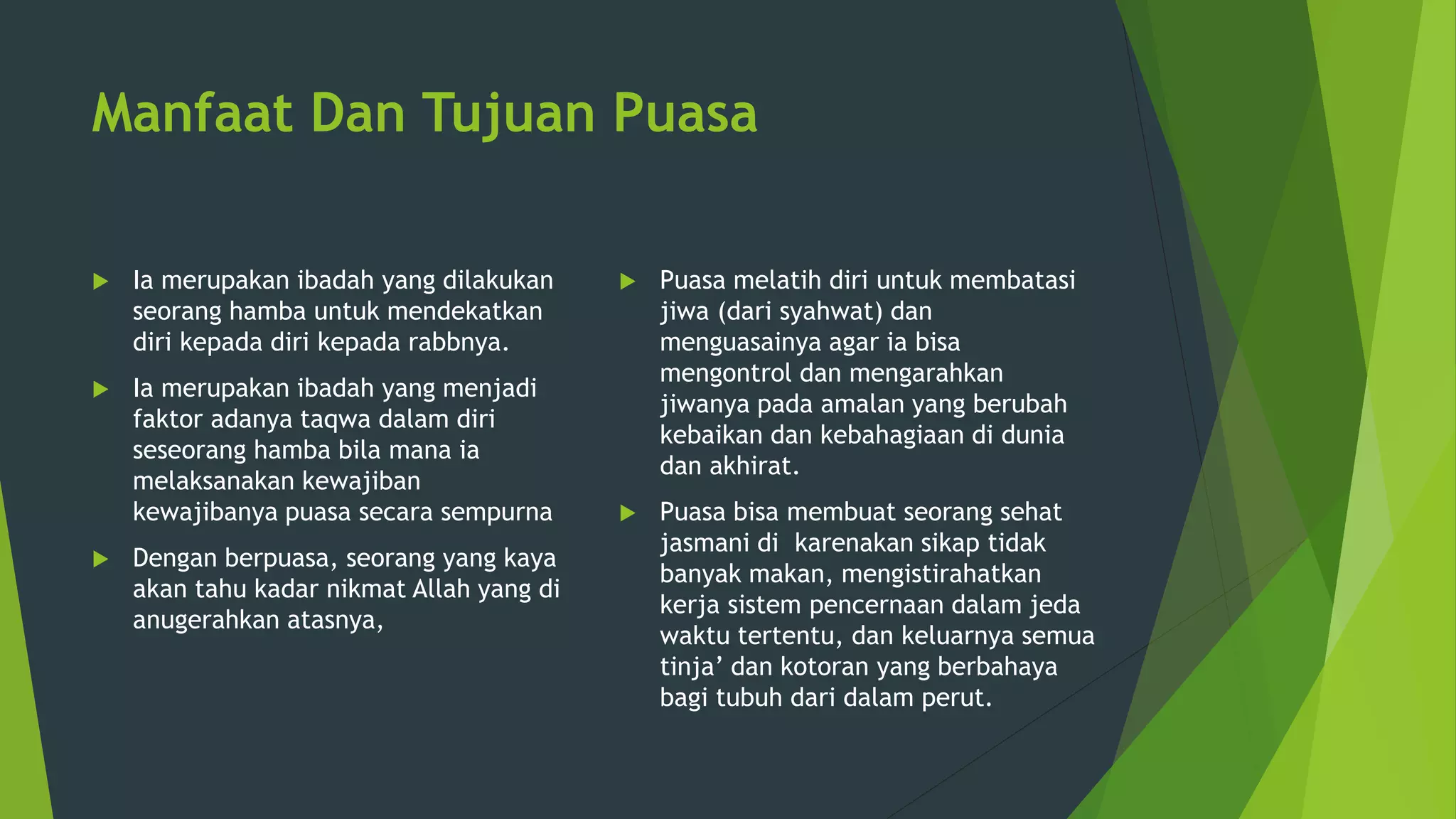 Ppt agama islam 3 bab puasa | PPTX