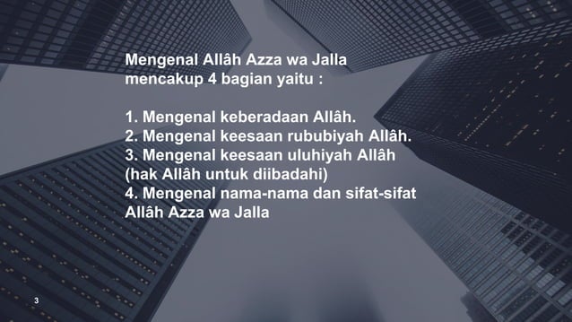 Ppt agama kel_4[1] Iman Kepada Allah S.W.T | PPT