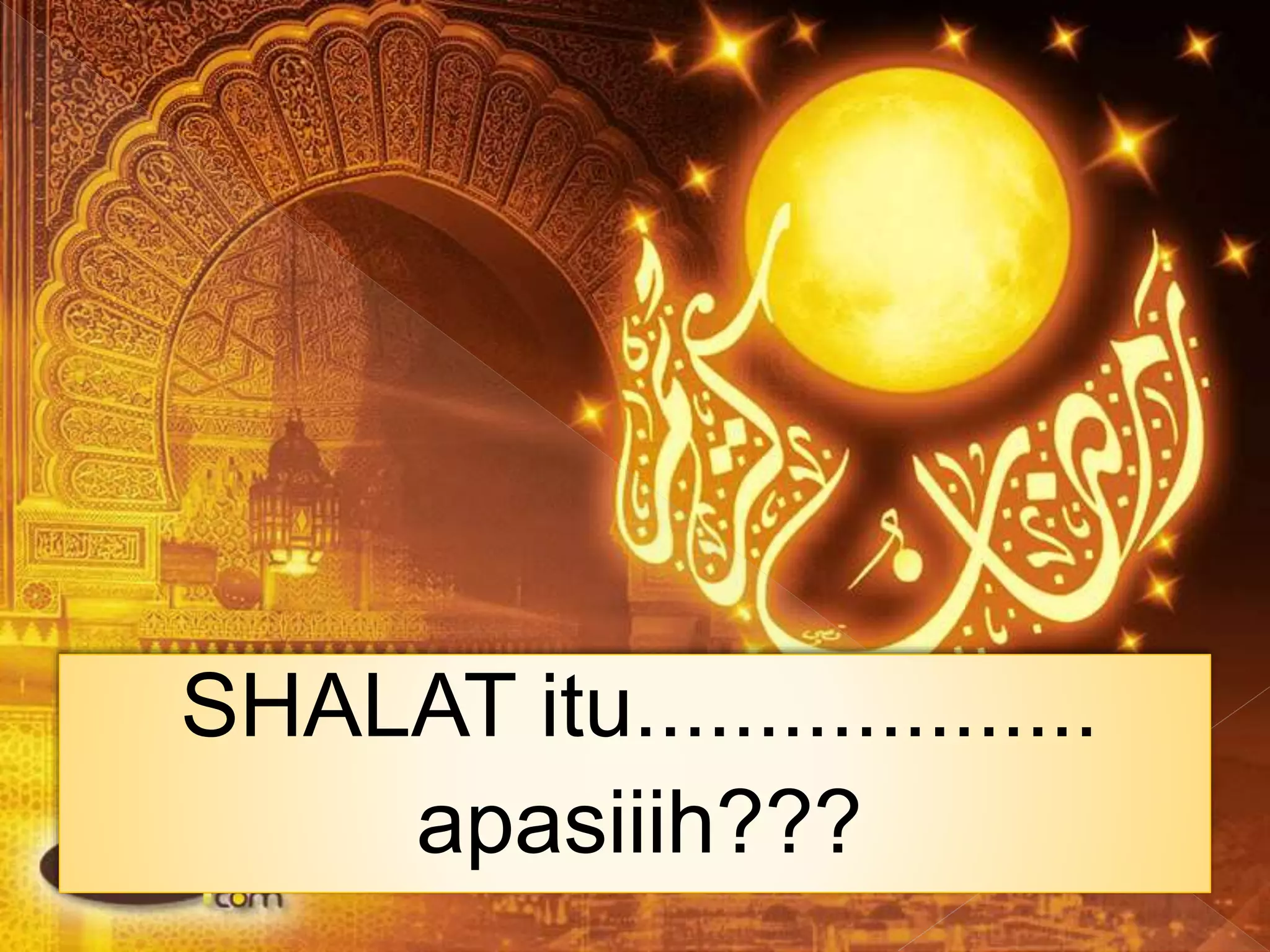 Ppt agama syarat rukun shalat | PPTX