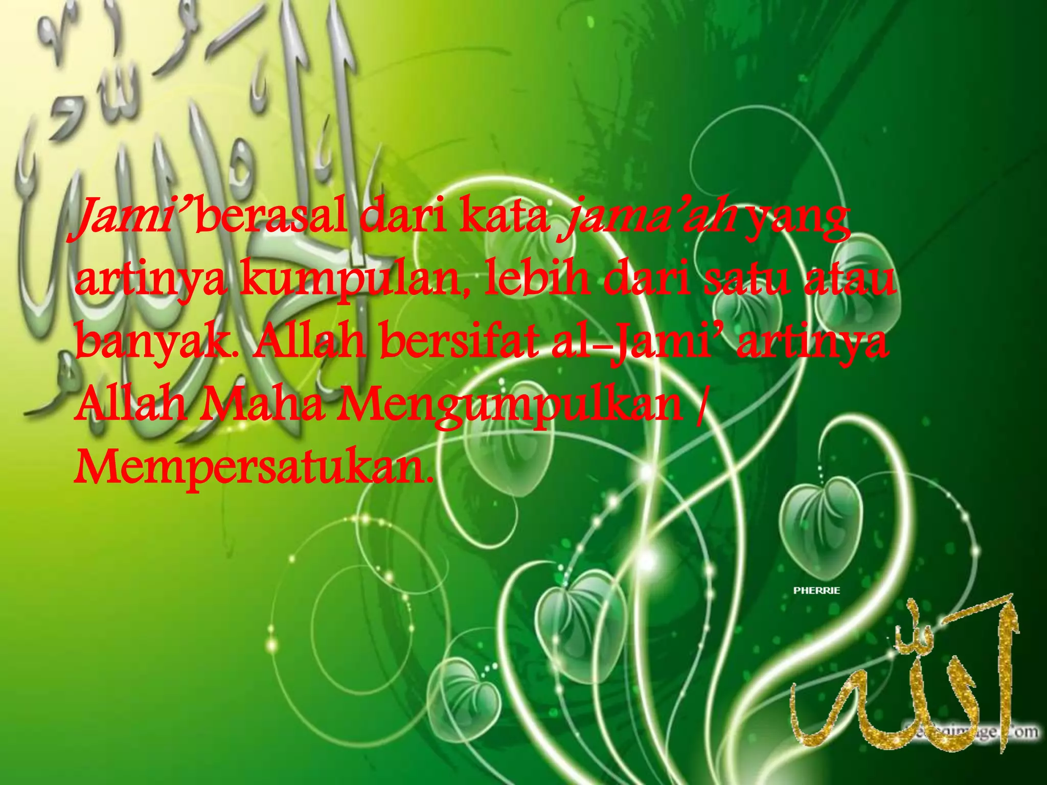 IMAN KEPADA ALLAH SWT | PPTX