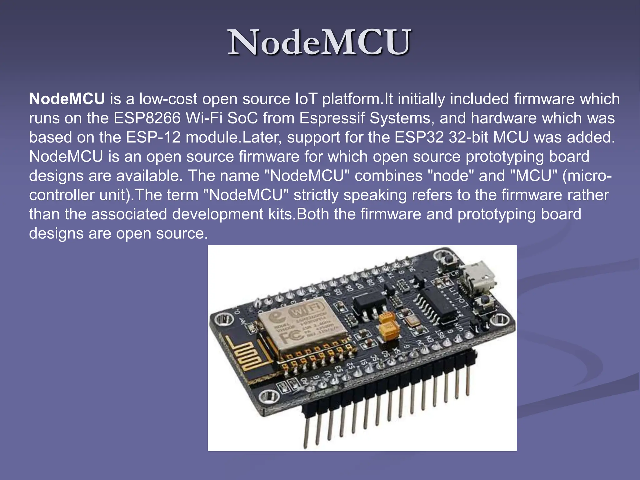 Ppt Agriculture Iot Using Nodemcu And Sensors Pptx