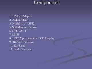 ppt agriculture iot using nodemcu and sensors.pptx