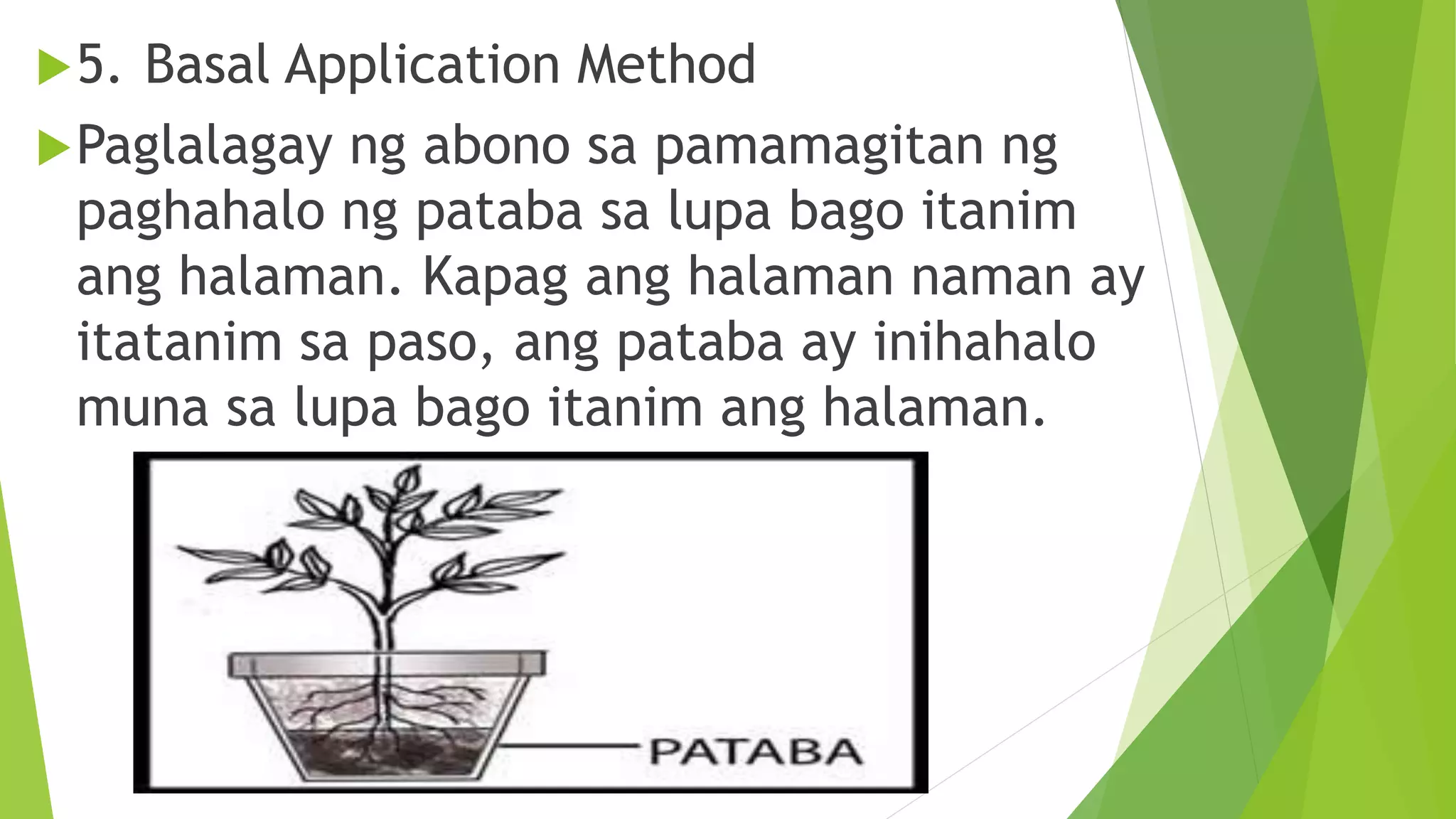EPP 5- AGRI - Paglalagay ng Abono New | PPTX