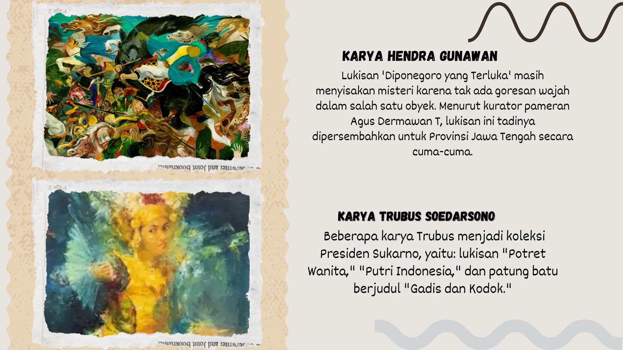 PPT SEJARAH SENI RUPA NUSANTARA AHMAD ADE KURNIAWAN (24020003) | PDF