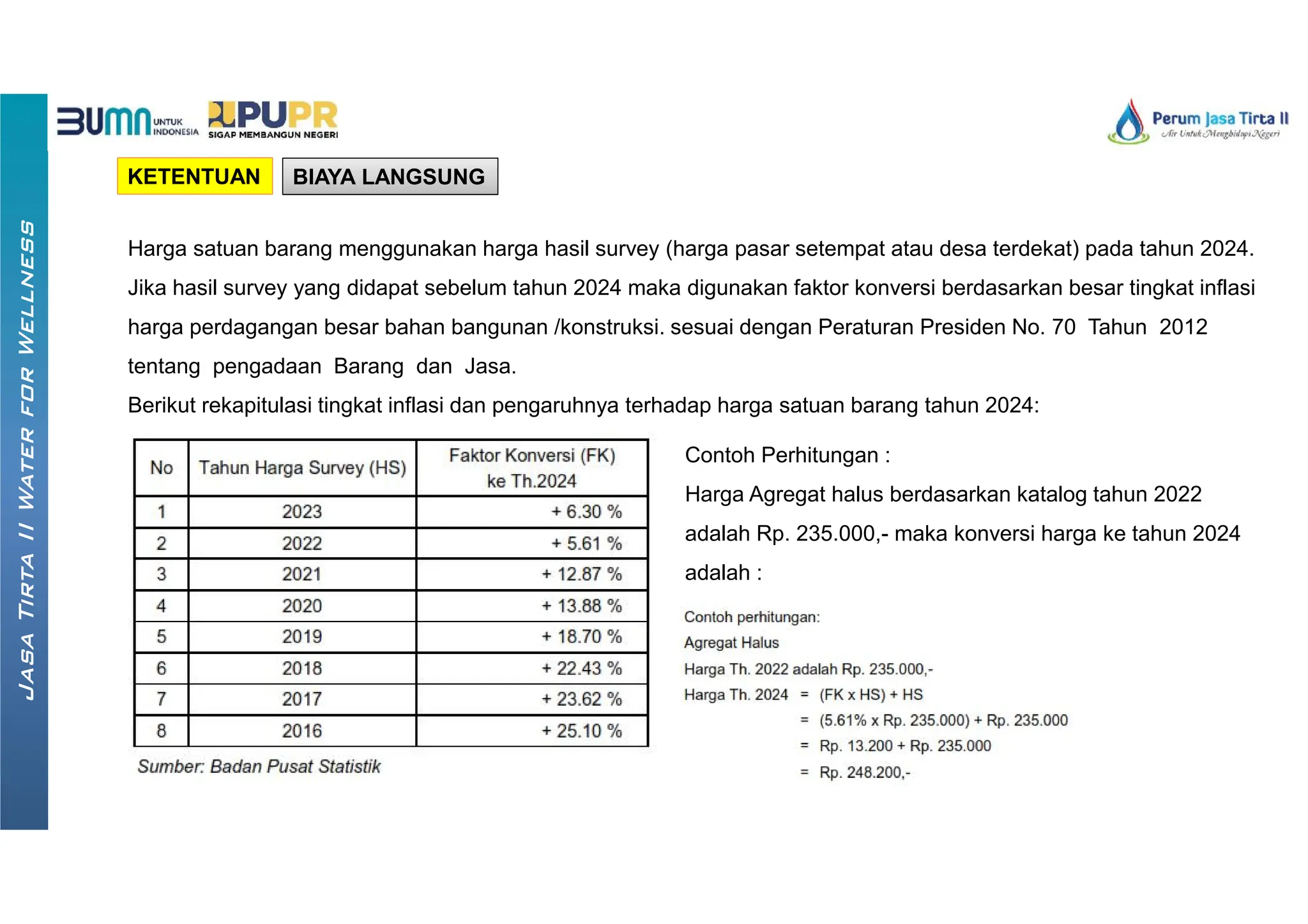 PPT Analisa Harga Satuan Pekerjaan 2024 | PDF