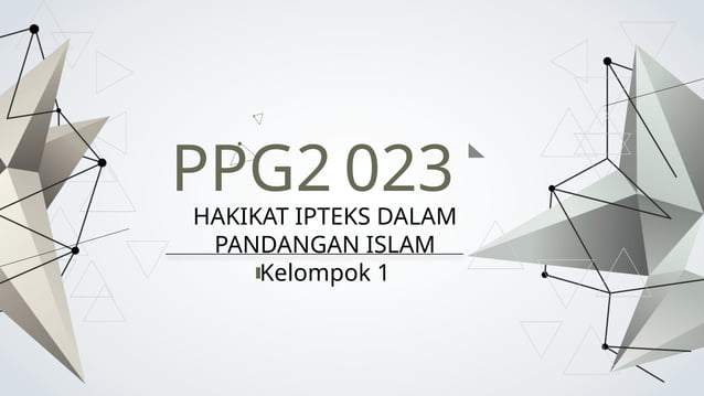 hakikat ipteks dan kaitannya dengan peradaban islam | PPTX