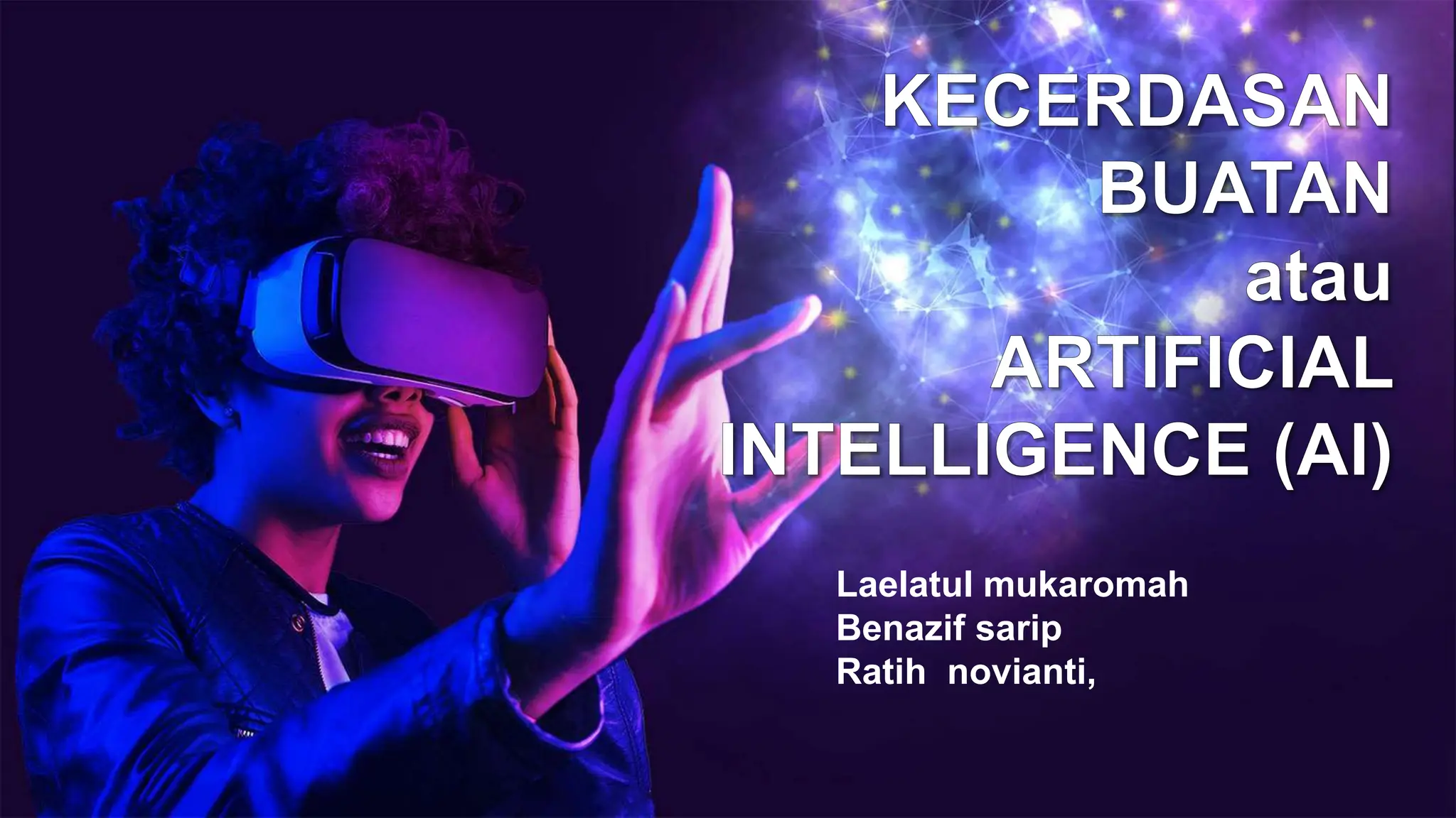 ppt AI kecerdasan buatan.pptx pancasakti universitas | PPTX