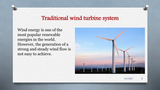 AIRBORNE WIND TURBINE SYSTEM | PPTX | Technology & Computing