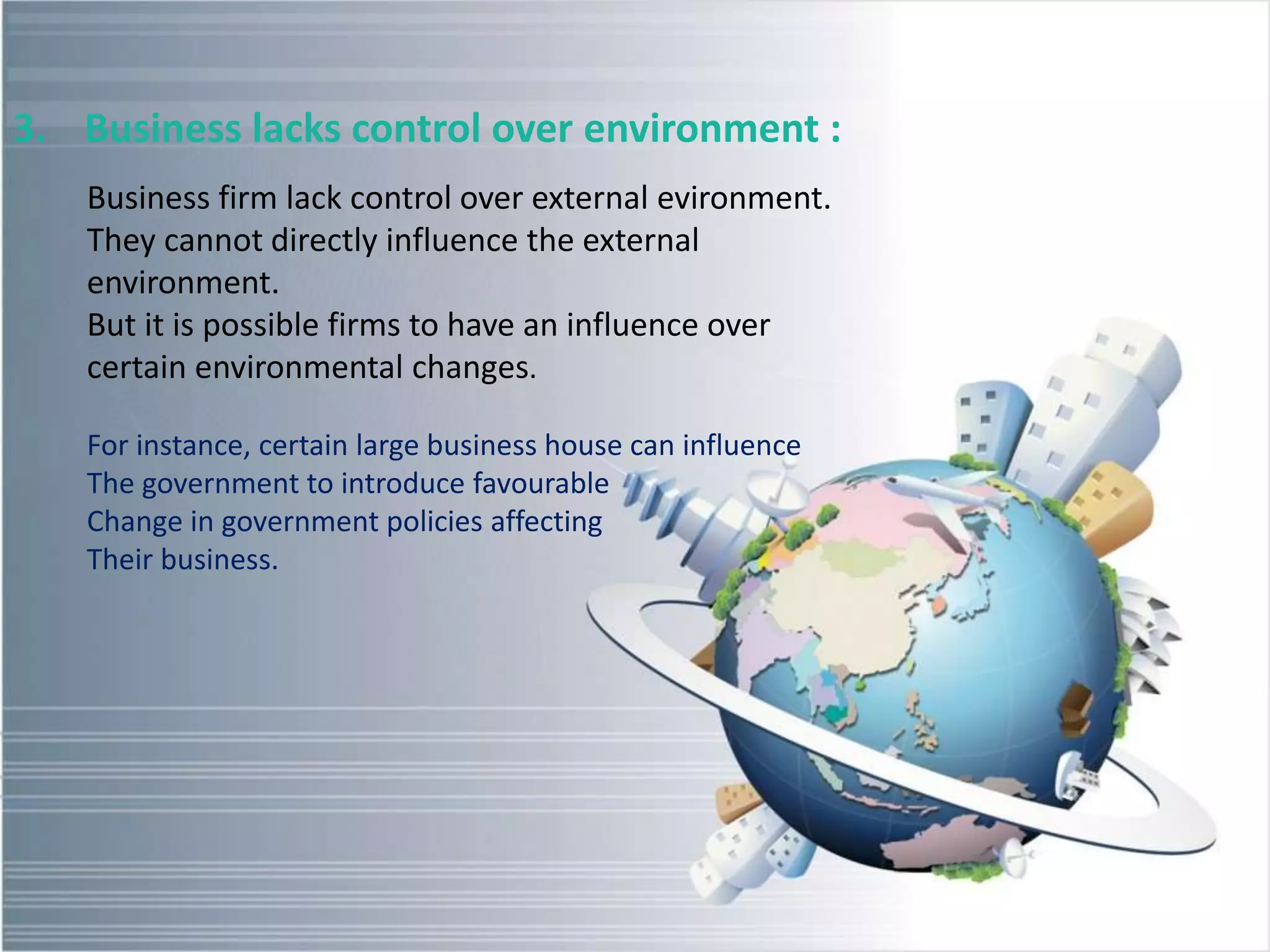 characteristic of business environment | PPT