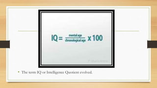 Theories and Definitions of Intelligence | PPTX