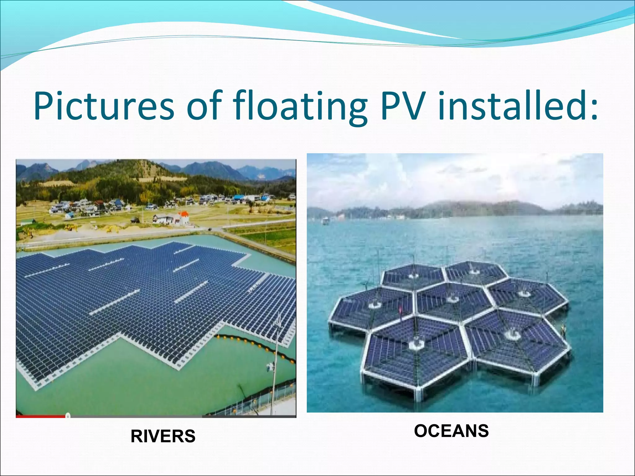 FLOATING SOLAR ppt | PPT