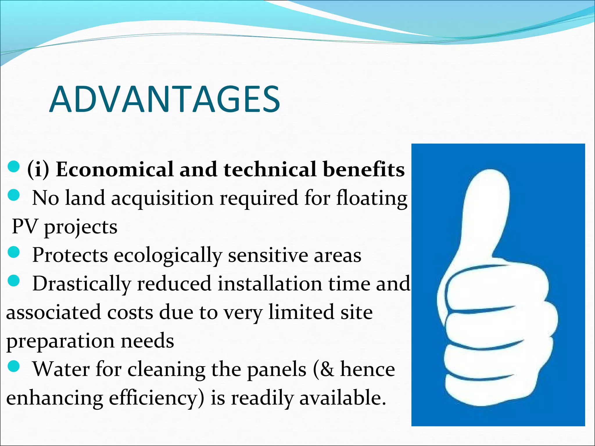 FLOATING SOLAR ppt | PPT