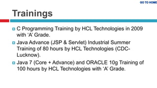 Akash_jain_Pofile_PPT | PPTX | Web Development | Internet