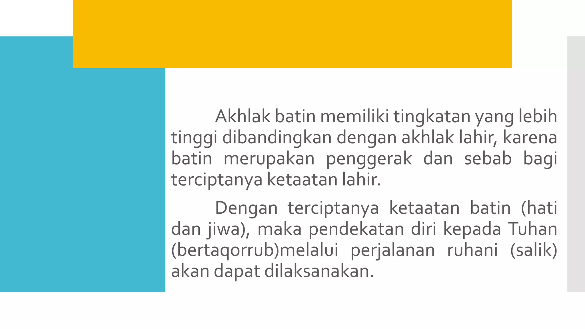 Akidah Akhlak Terpuji | PPTX