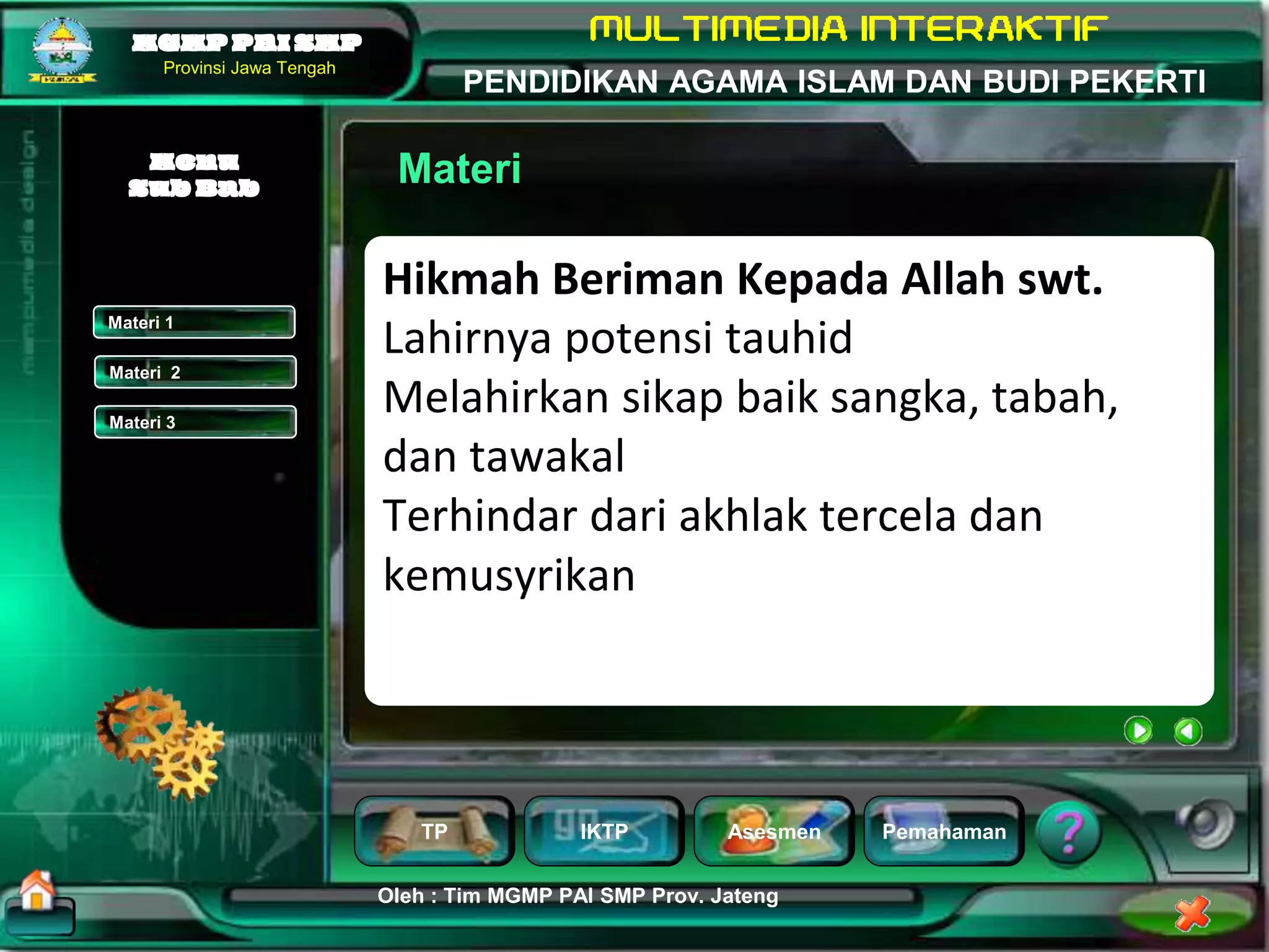 PPT AKIDAH KELAS VII SEMESTER 1.pptx