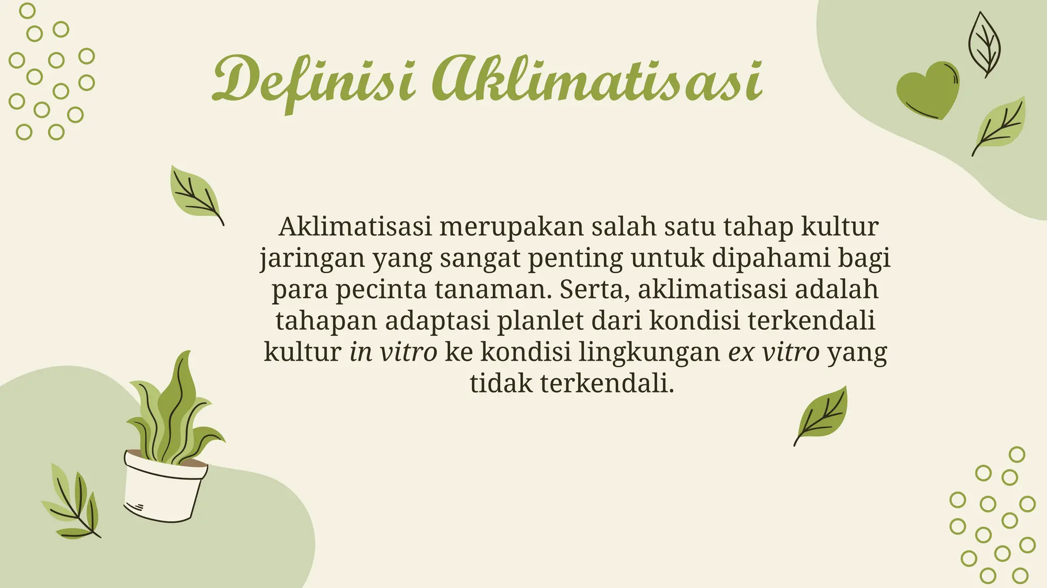 PPT AKLIMATISASI DAN FAKTOR-FAKTOR YANG MEMPENGARUHINYA | PPTX