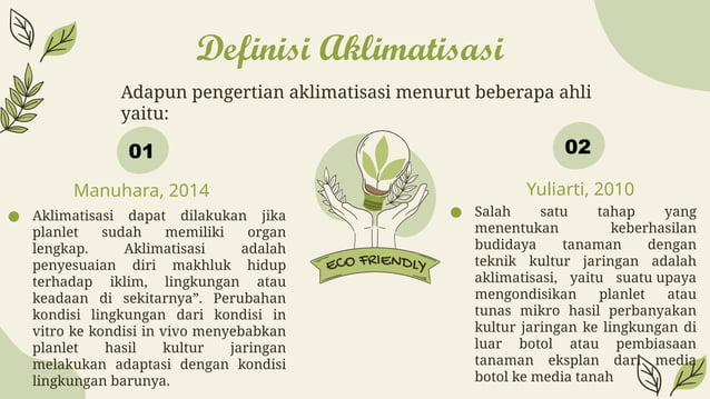 PPT AKLIMATISASI DAN FAKTOR-FAKTOR YANG MEMPENGARUHINYA | PPTX