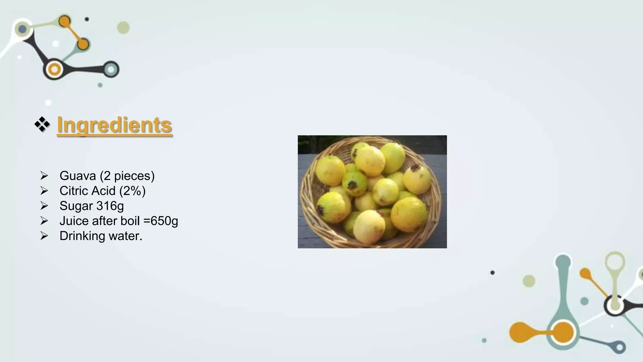 Preparation of Guava Jelly Power Point Presentation, Jam Jelly Guava ...