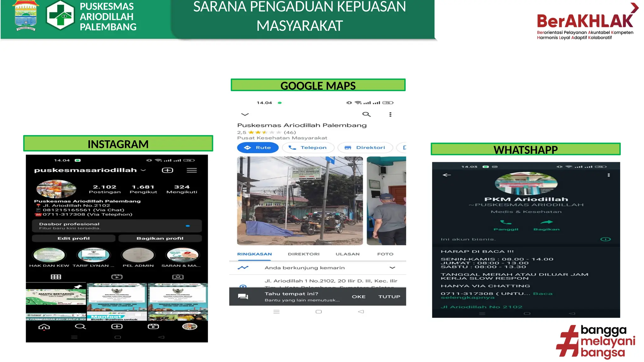 pusat kesehatan masyarakat ariodillah plg | PPTX