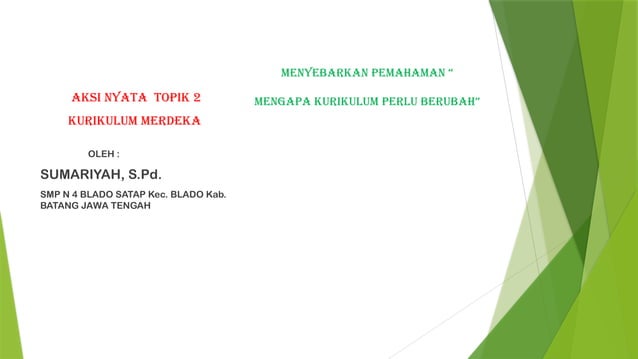 PPT AKSI NYATA KURIKULIM MERDEKA TOPIK 2.pptx