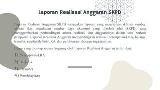 TRANSAKSI, JURNAL, DAN LAPORAN KEUANGAN SKPDpptx | PPTX