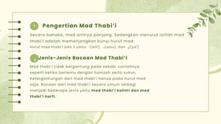 PPT AL-QUR'AN HADITS KLAS 7 BAB MAD THABI'I.pptx