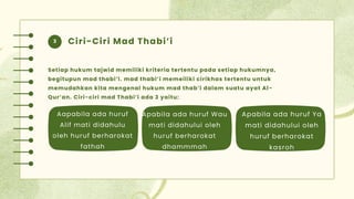PPT AL-QUR'AN HADITS KLAS 7 BAB MAD THABI'I.pptx
