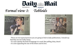 Ppt, alberto artiles mendoza tabloids & broadsheets | PPT