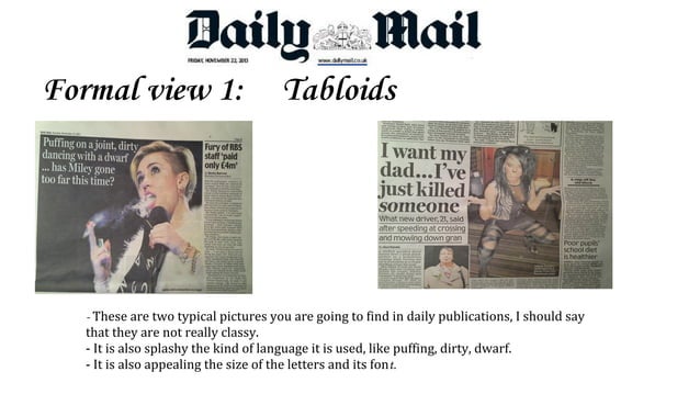 Ppt, alberto artiles mendoza tabloids & broadsheets | PPT
