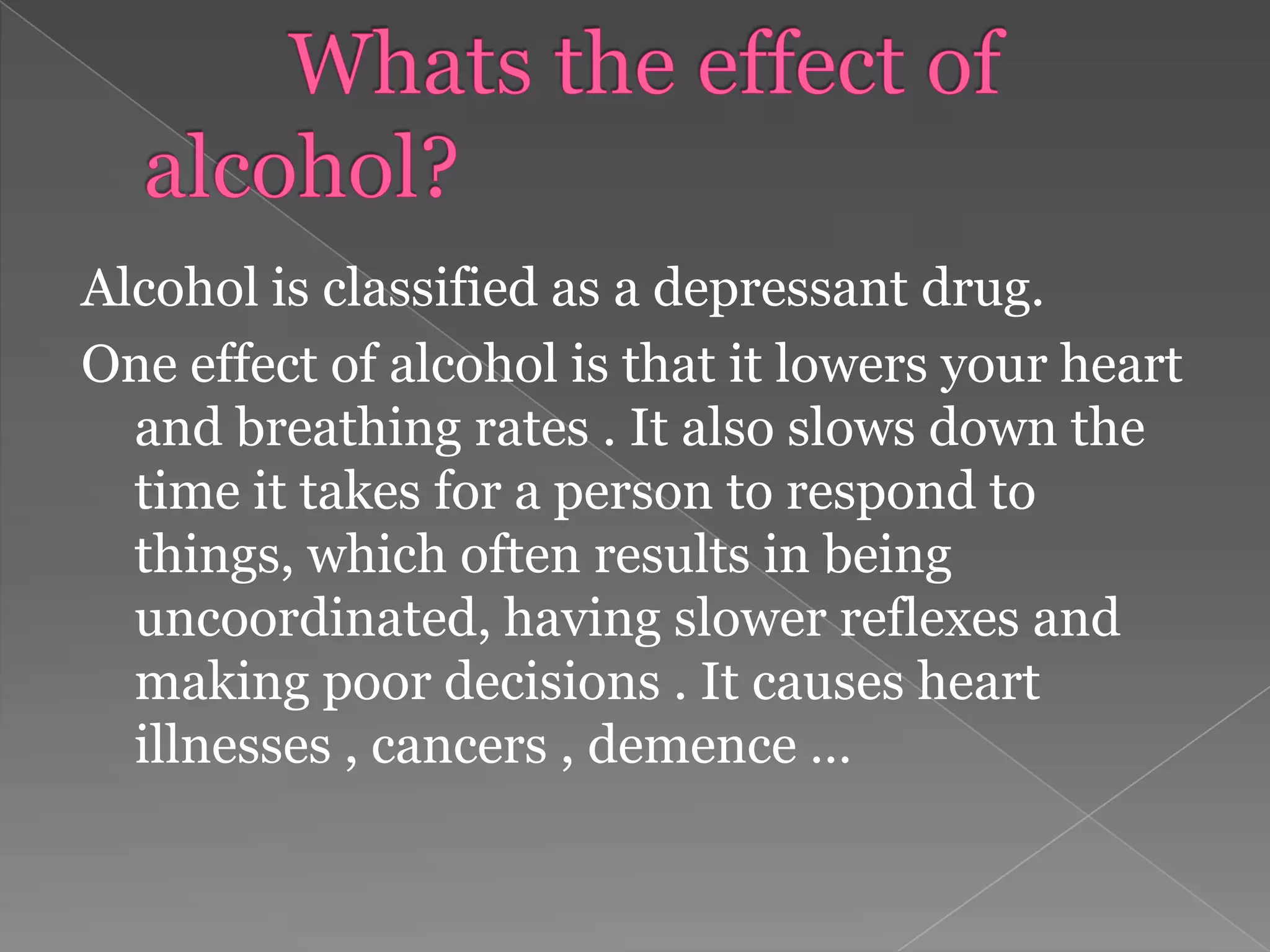 Alcohol | PDF