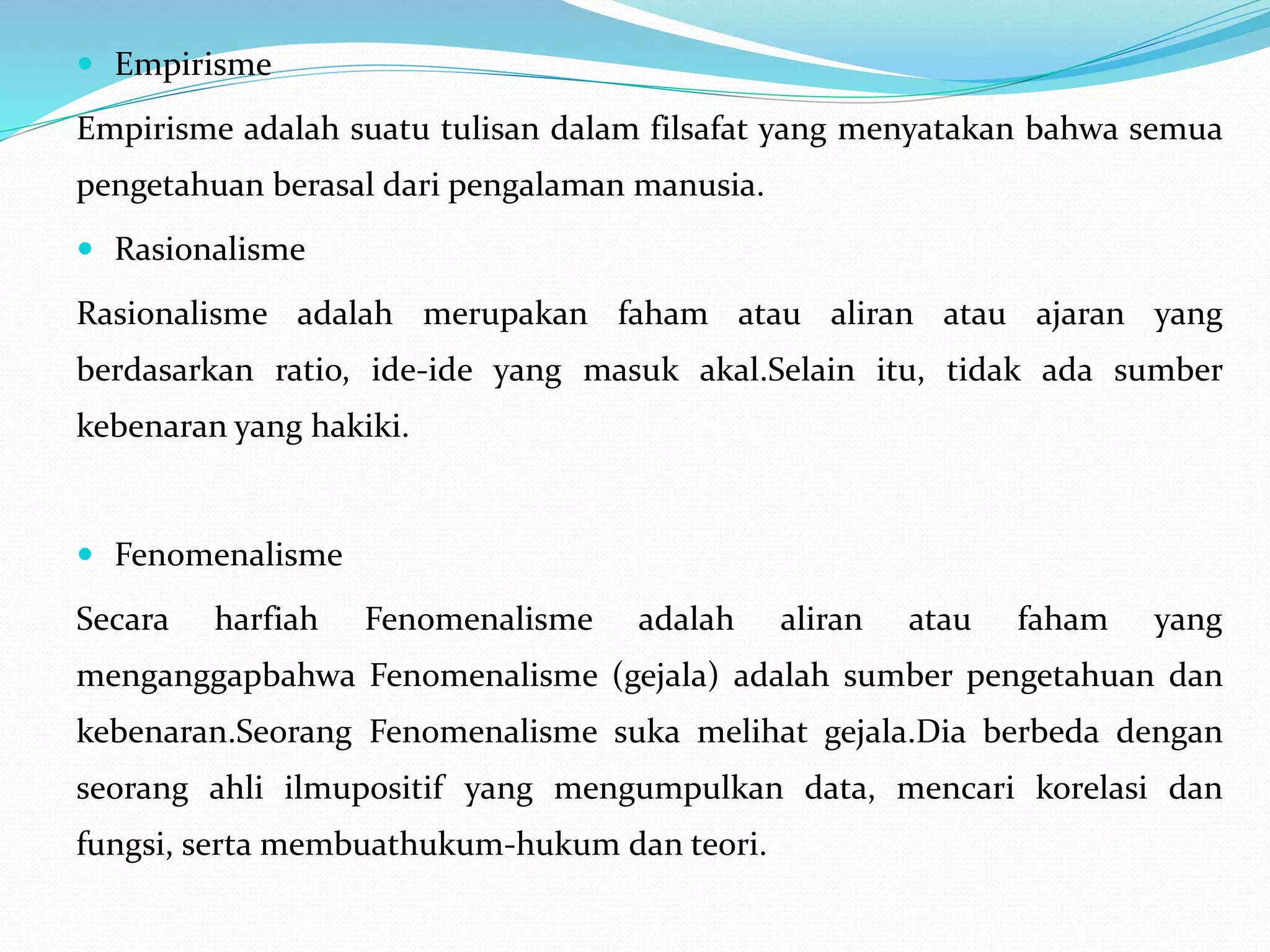 PPT Filsafat Ilmu (Sejarah Filsafat Barat) | PPTX