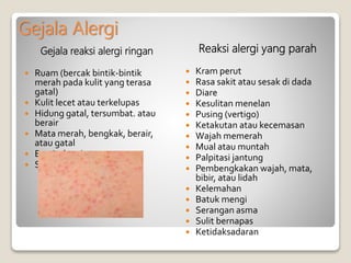 Ppt alergi | PPTX