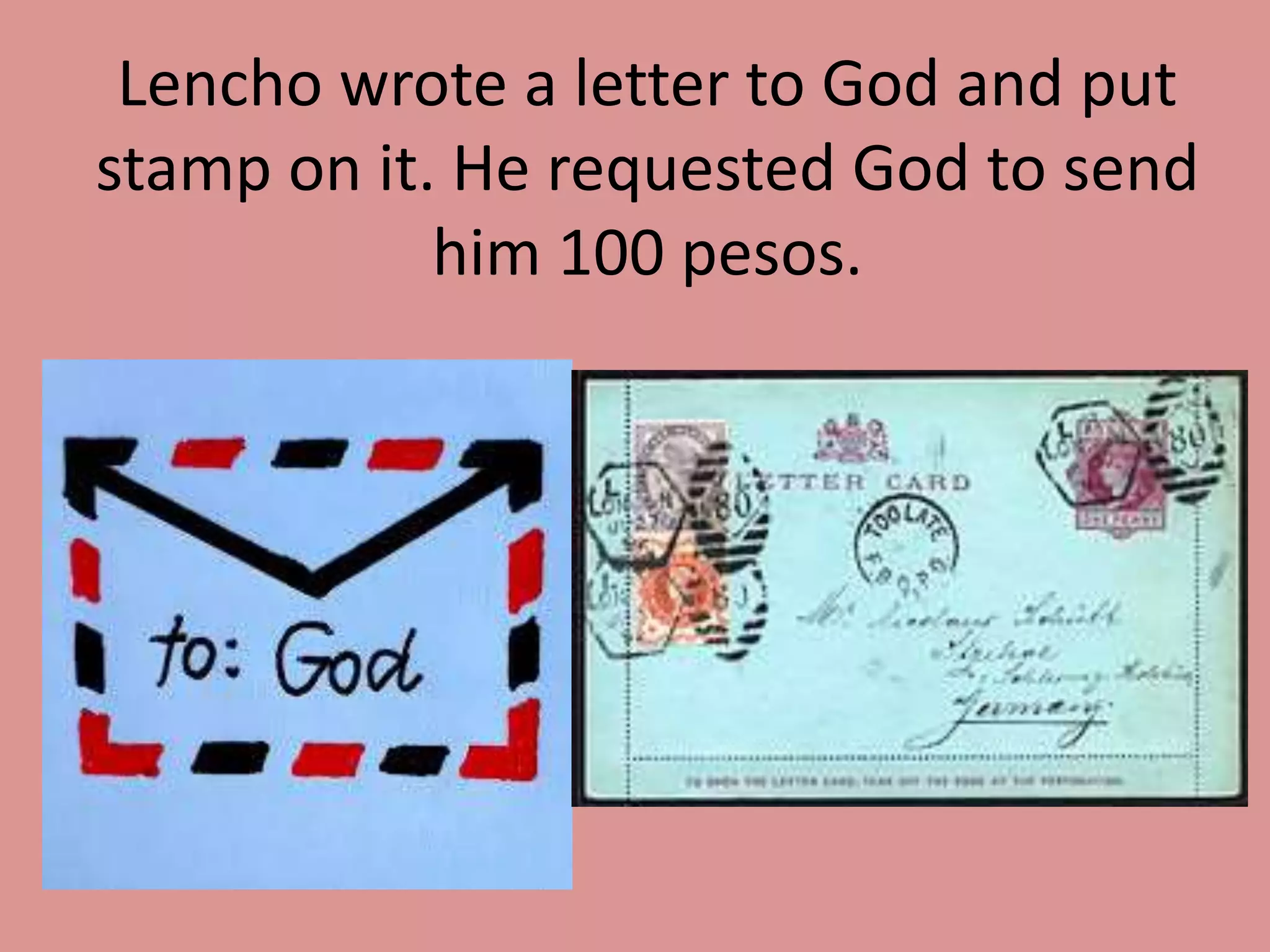 A letter to God | PPSX