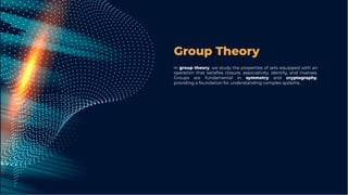 PPT on algebraic structures in mathematical computation of huge data | PDF | Physics | Science